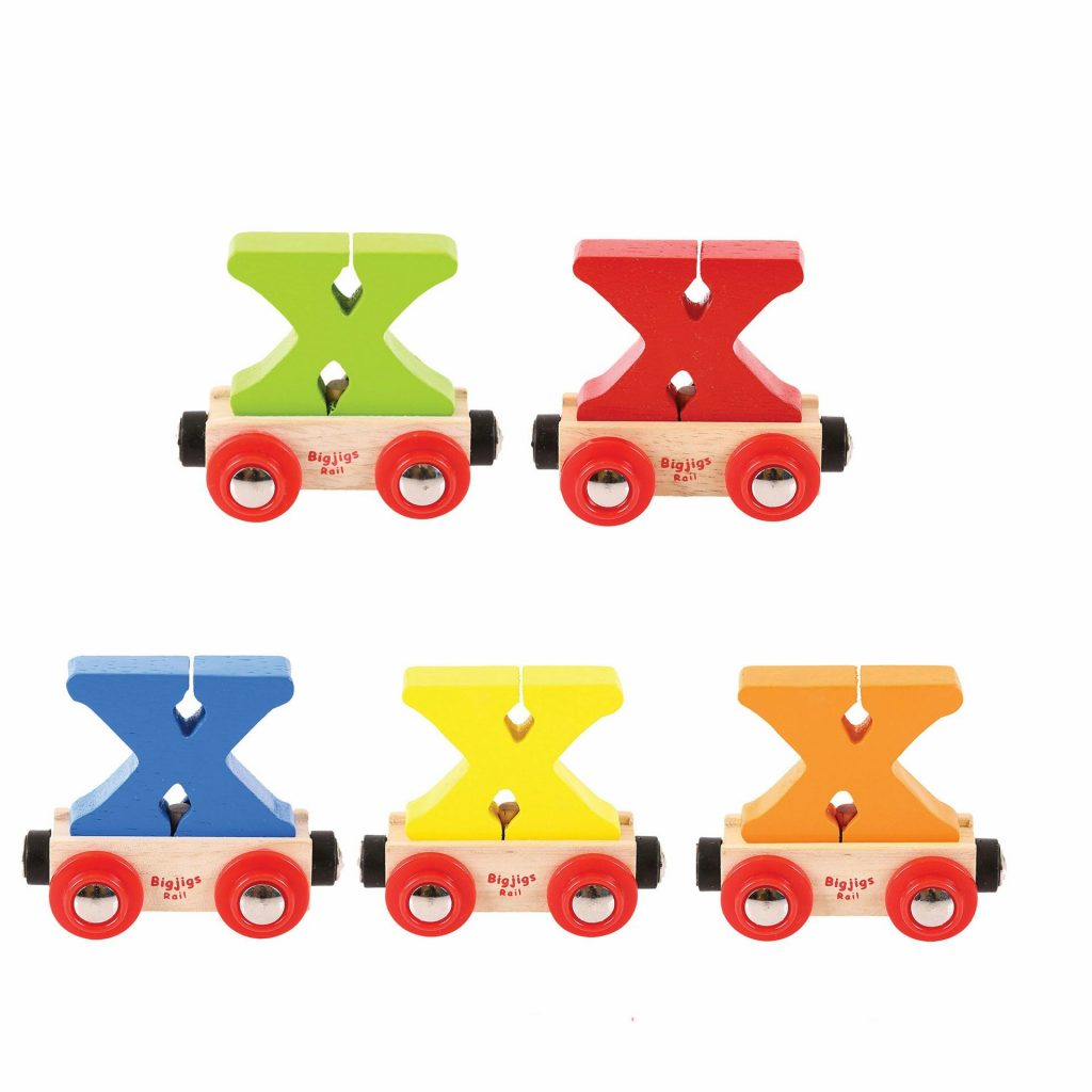 Big Jigs Rail Name X | The Toy Works