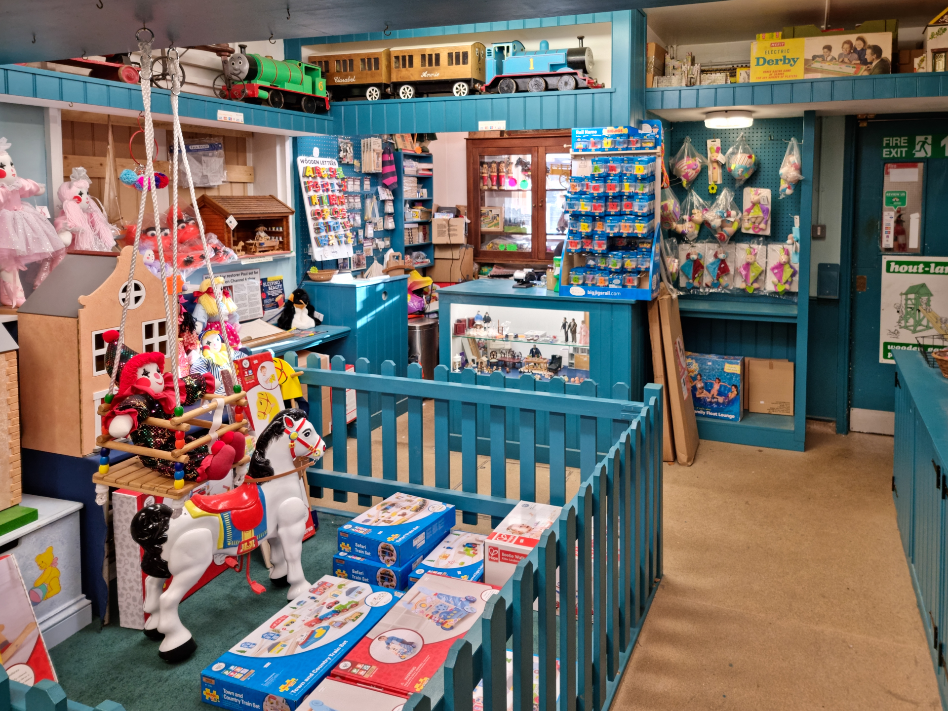 The Toy Works of Penrith, Maker Of Wooden Toys, Visit your local toy shop.